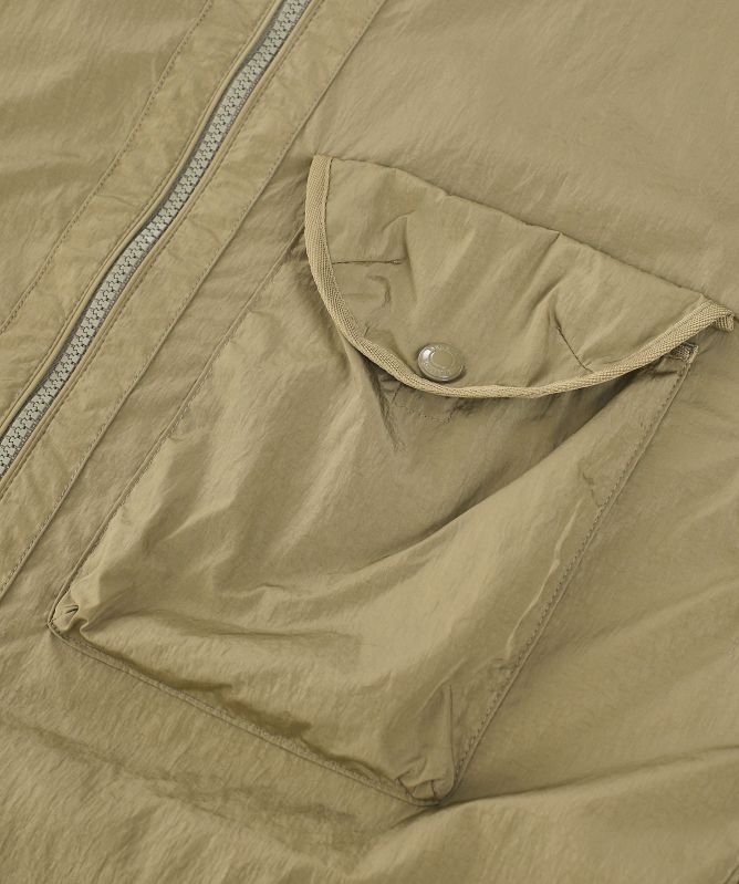Belstaff Shimmer Shell Quarter Overshirt