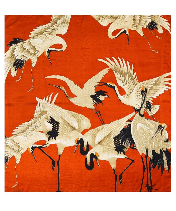 One Hundred Stars Stork Silk Scarf | Jules B