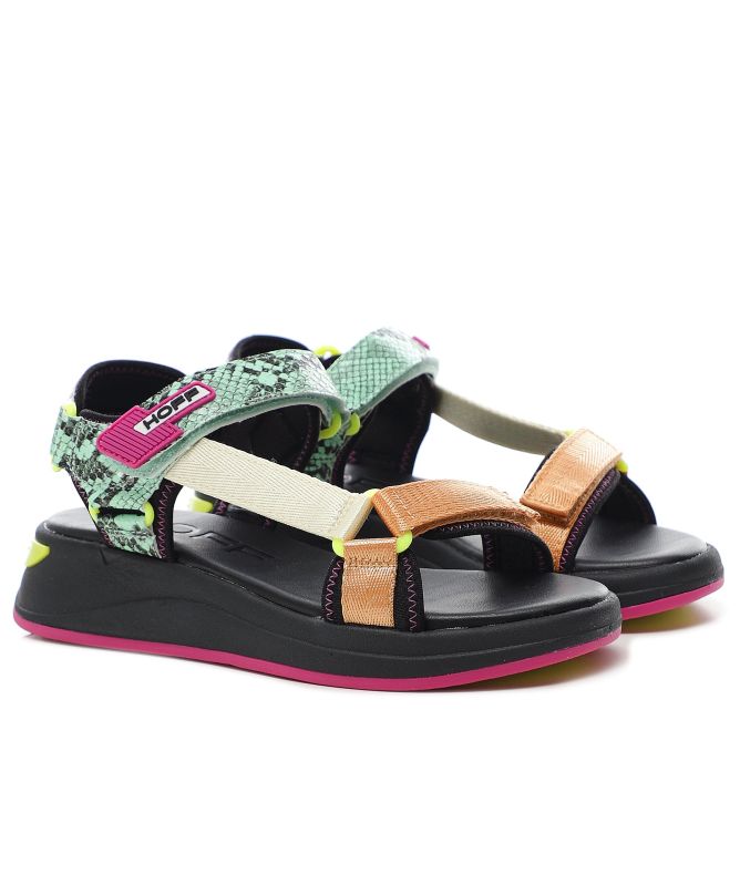 HOFF Tenos Island Snake Print Sandals