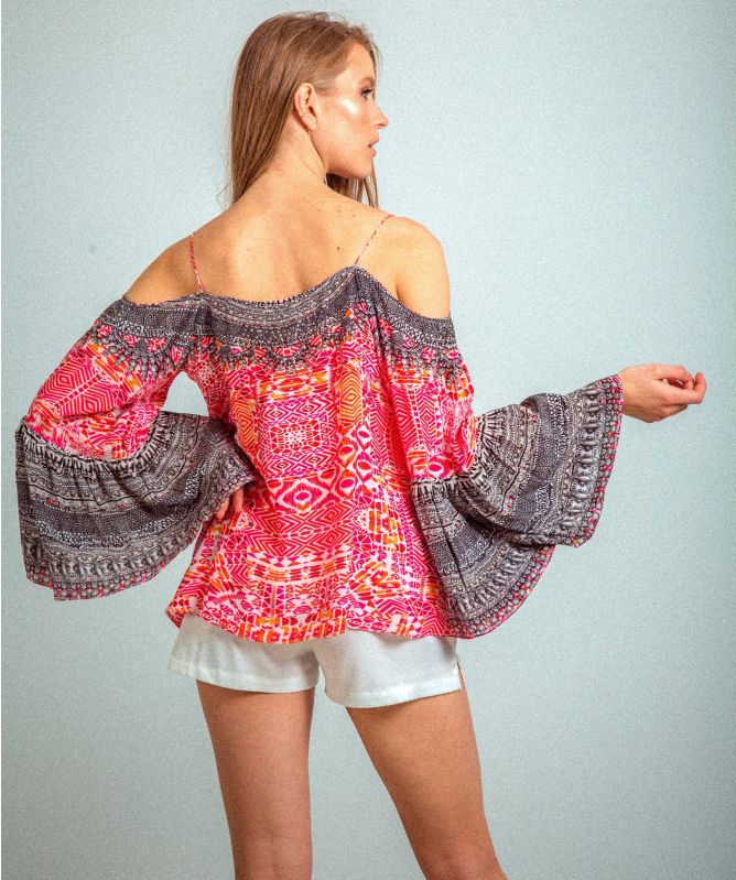 Inoa Silk Gypsy Top | Jules B