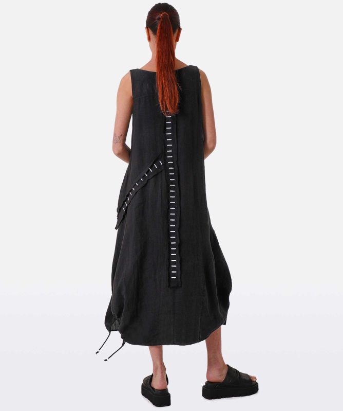 Bize Linen Midi Dress | Jules B