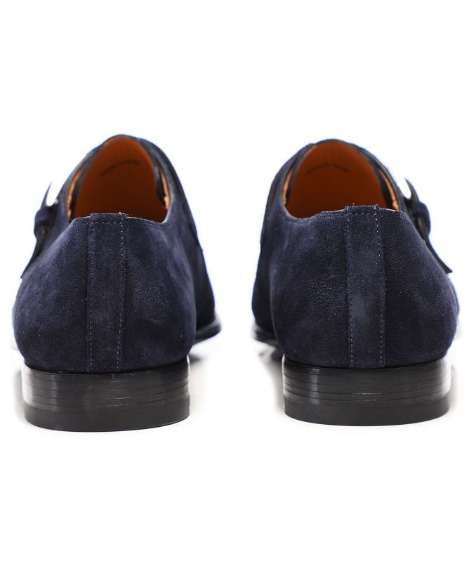 Magnanni Suede Monk Shoes | Jules B