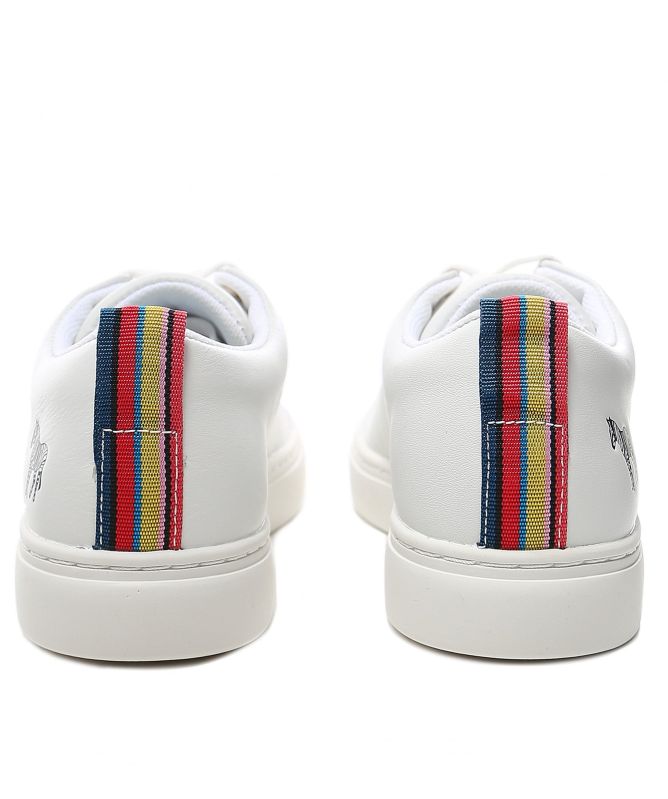 Paul Smith White Lee Leather Trainers | Jules B