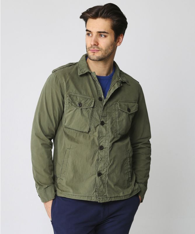 Hartford Green Cotton Joshua Jacket | Jules B