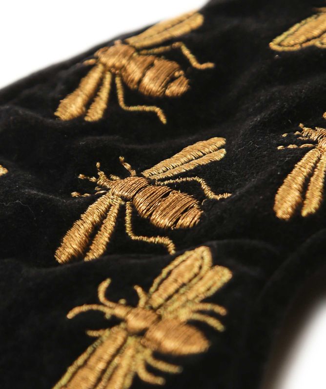 Elizabeth Scarlett Black Honey Bee Eye Mask | Jules B