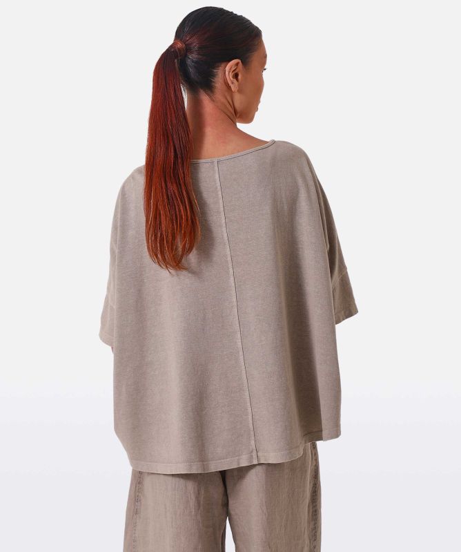 ISCHIKO Hemp-Cotton Bries Top | Jules B