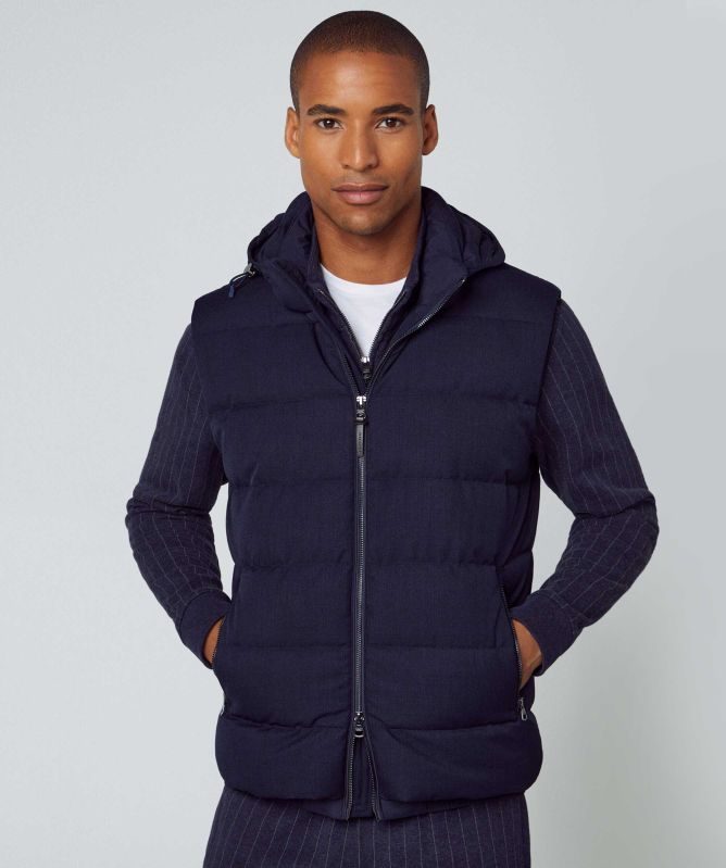 Hackett Hooded Puffer Gilet | Jules B