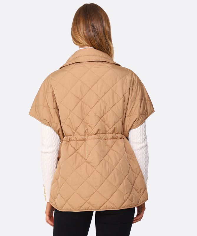 Rino and Pelle Alane Quilted Cape | Jules B