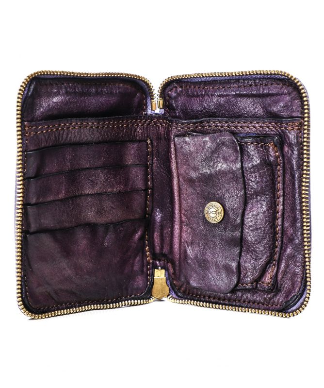 Campomaggi Embellished Leather Zip Around Wallet | Jules B