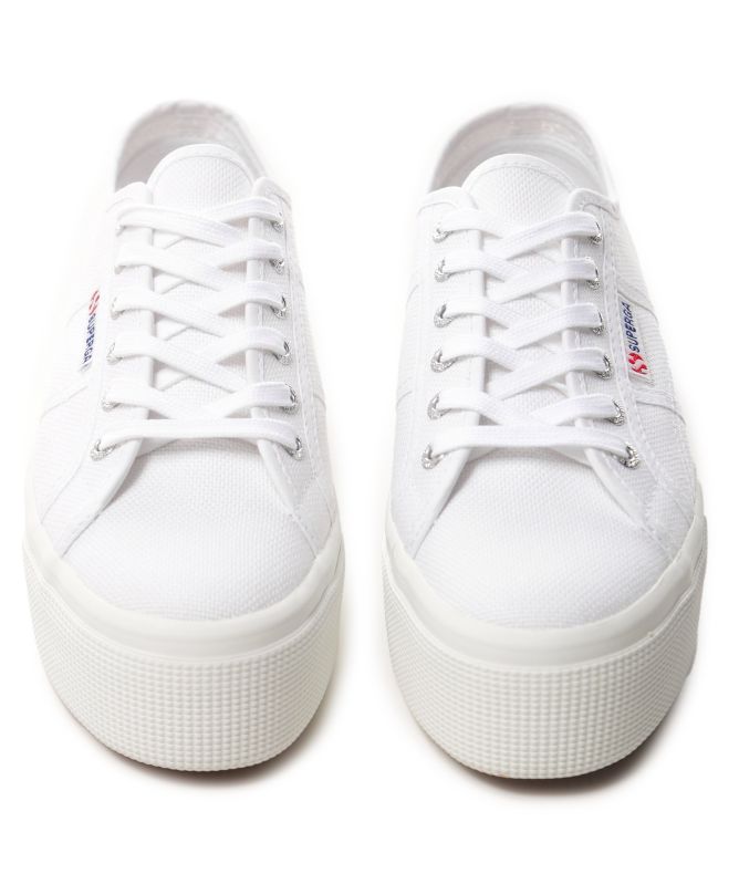 Superga White Linea Up Down 2790 Flatform Trainers | Jules B