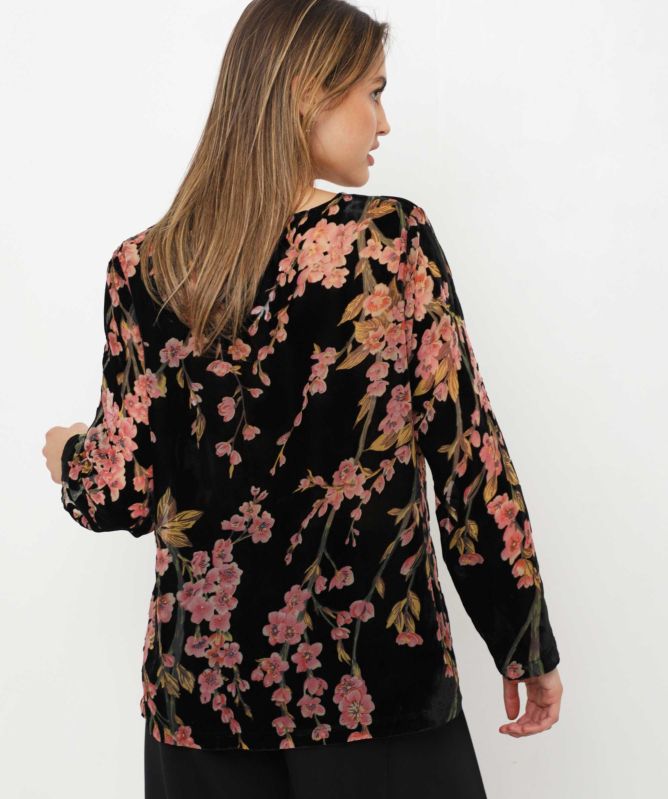 Thanny Casacca Devoré Top | Jules B