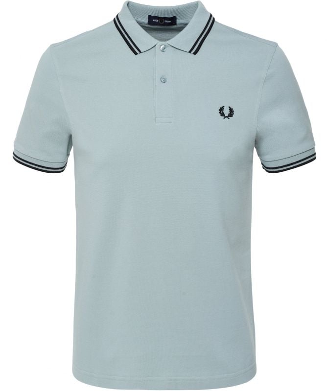 Fred Perry Silver Blue M3600 Polo Shirt | Jules B
