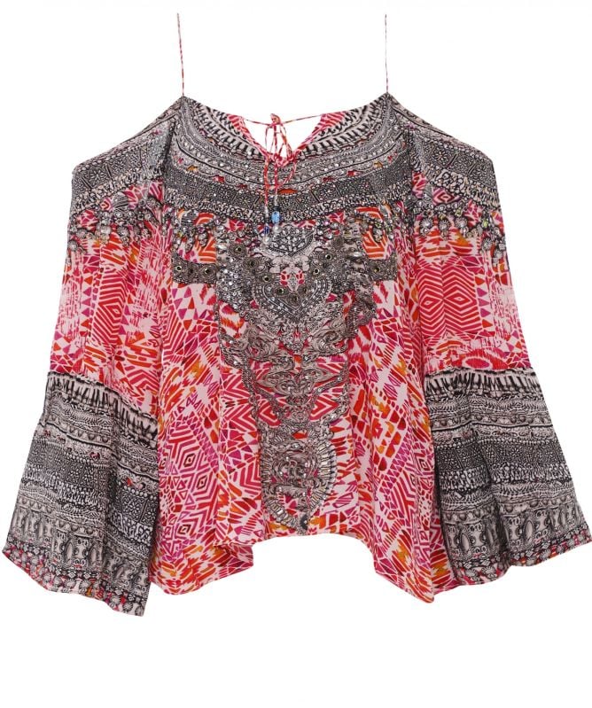 Inoa Silk Gypsy Top | Jules B