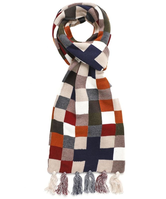 Hackett Multi Check Rubik Scarf | Jules B