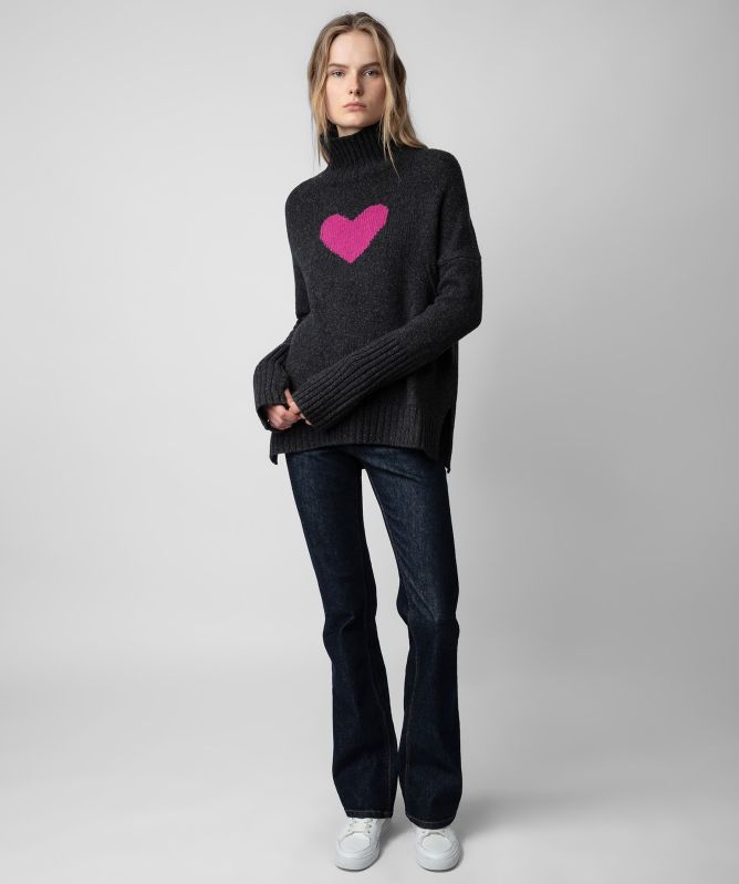 Zadig & Voltaire Alma Heart Jumper | Jules B