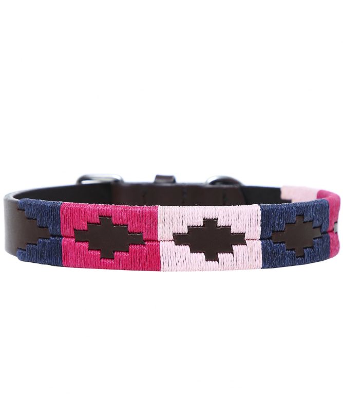 Pampeano Leather Petalo Dog Collar | Jules B