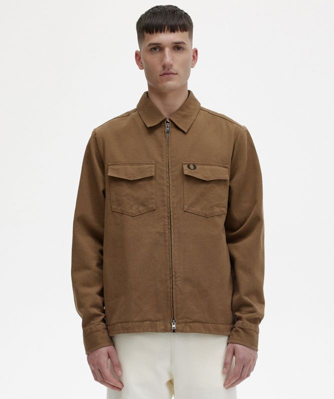 Fred Perry Heavy Twill Overshirt | Jules B