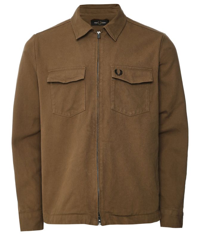 Fred Perry Heavy Twill Overshirt | Jules B