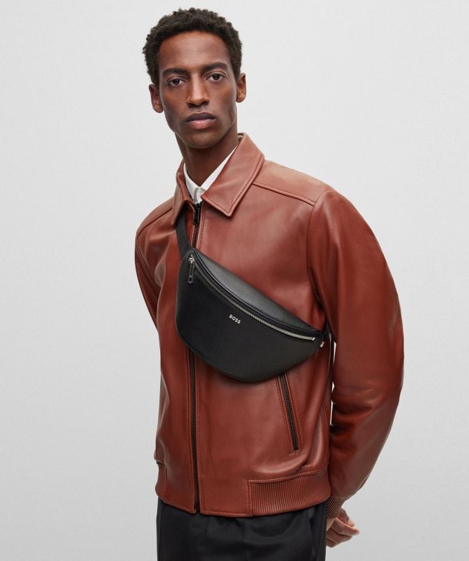 BOSS Leather Zair Belt Bag Jules B