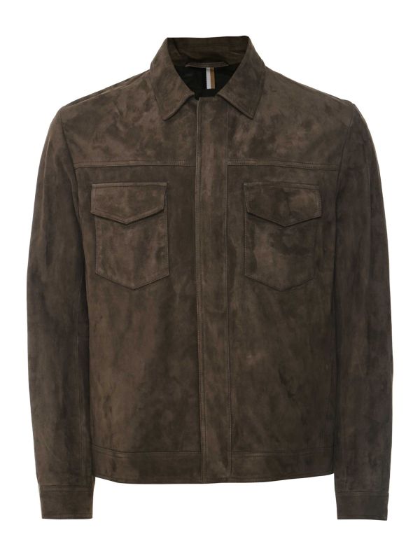 BOSS Suede Mucker Jacket | Jules B