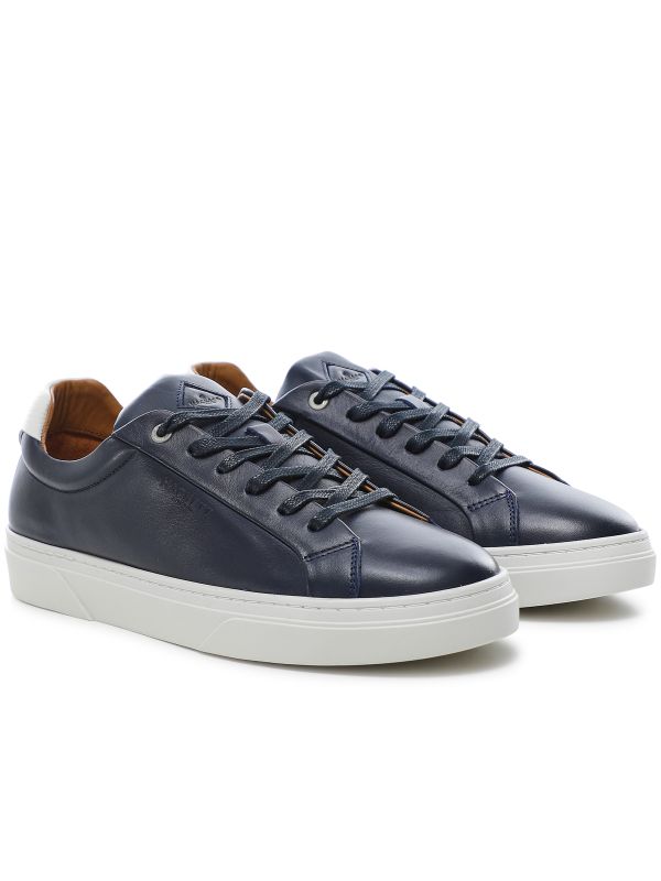 Hackett Leather Hackney Trainers