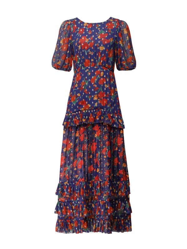 RIXO Shireen Floral Midi Dress | Jules B