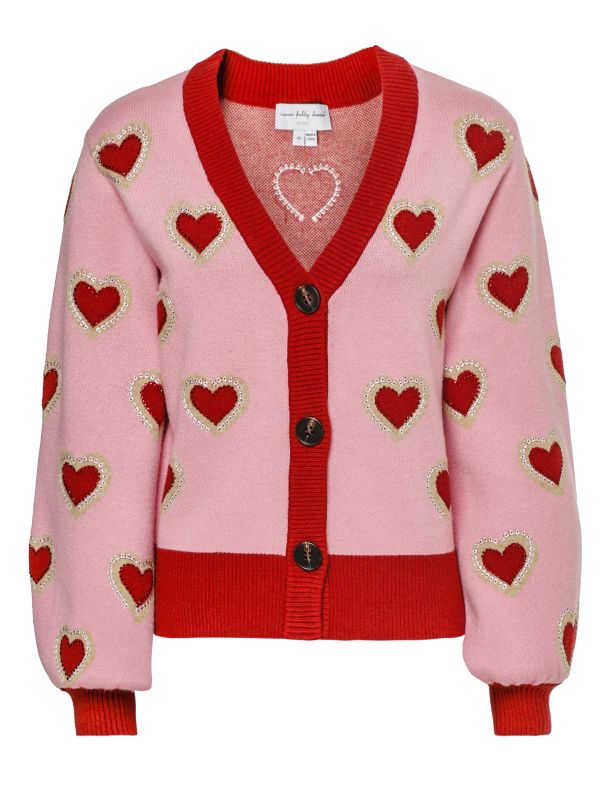Never Fully Dressed Hearts Cardigan | Jules B