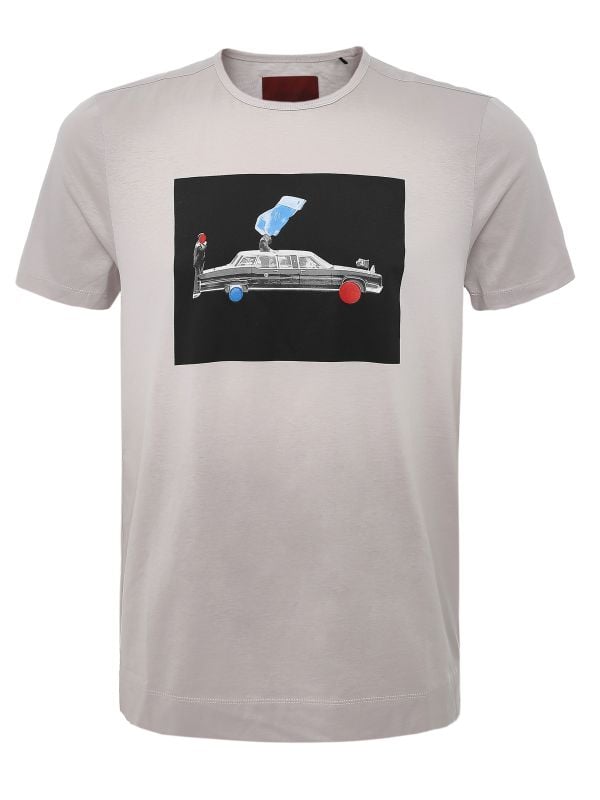 Limitato Graphic Crew Neck T-Shirt | Jules B