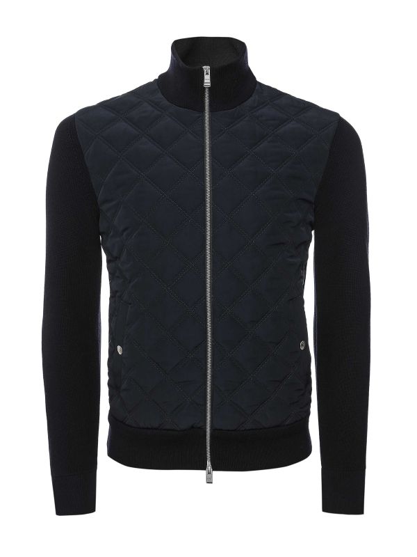 BOSS Quilted Front Zip Jacket | Jules B