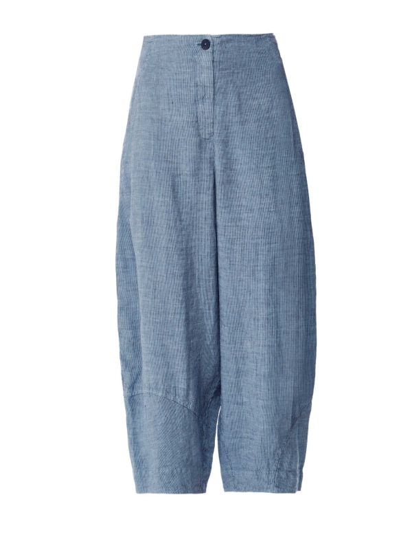 OSKA Cropped Linen Trousers