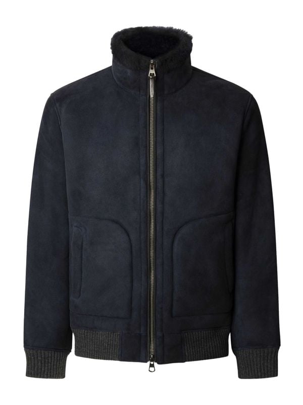 Hackett Shearling Bomber Jacket | Jules B