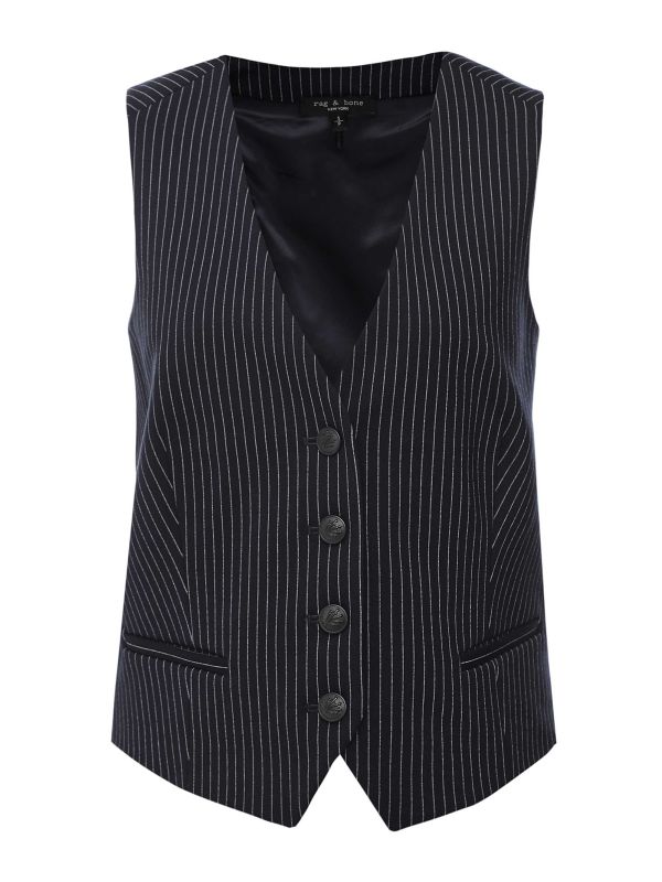 Rag & Bone Priya Ponte Vest