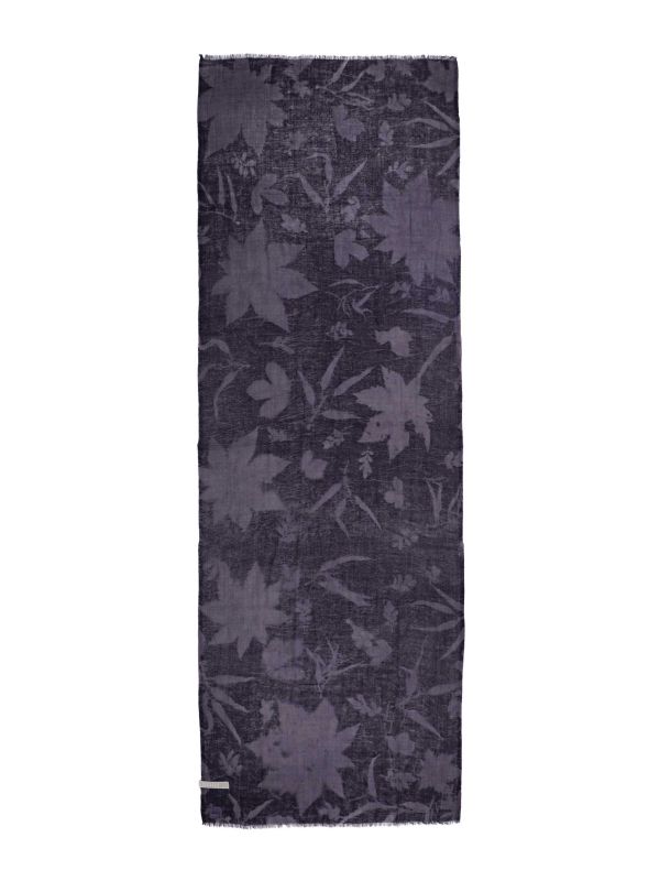 ISCHIKO Printed Wool Scarf