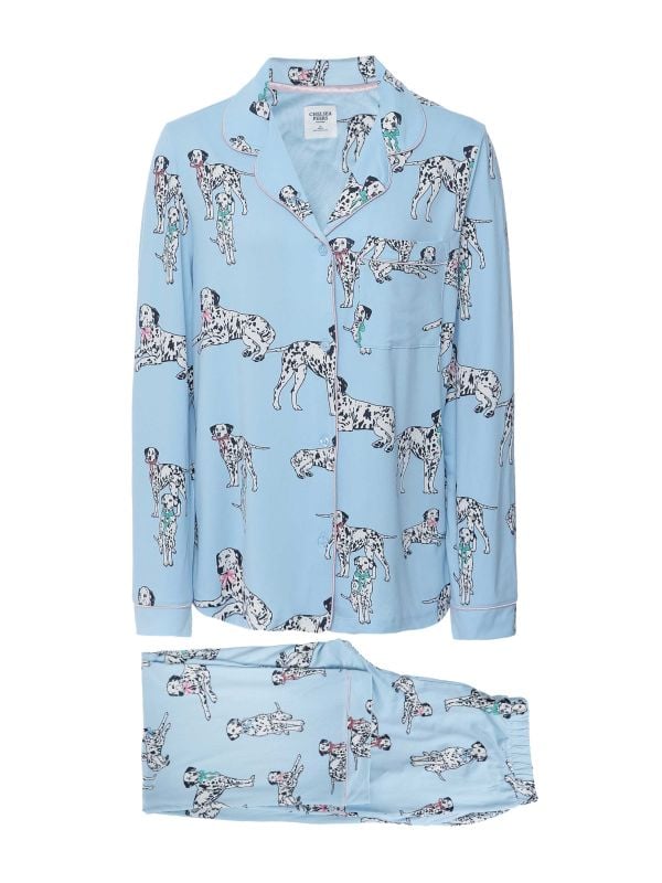 Chelsea Peers Dalmatian Print Pyjamas | Jules B
