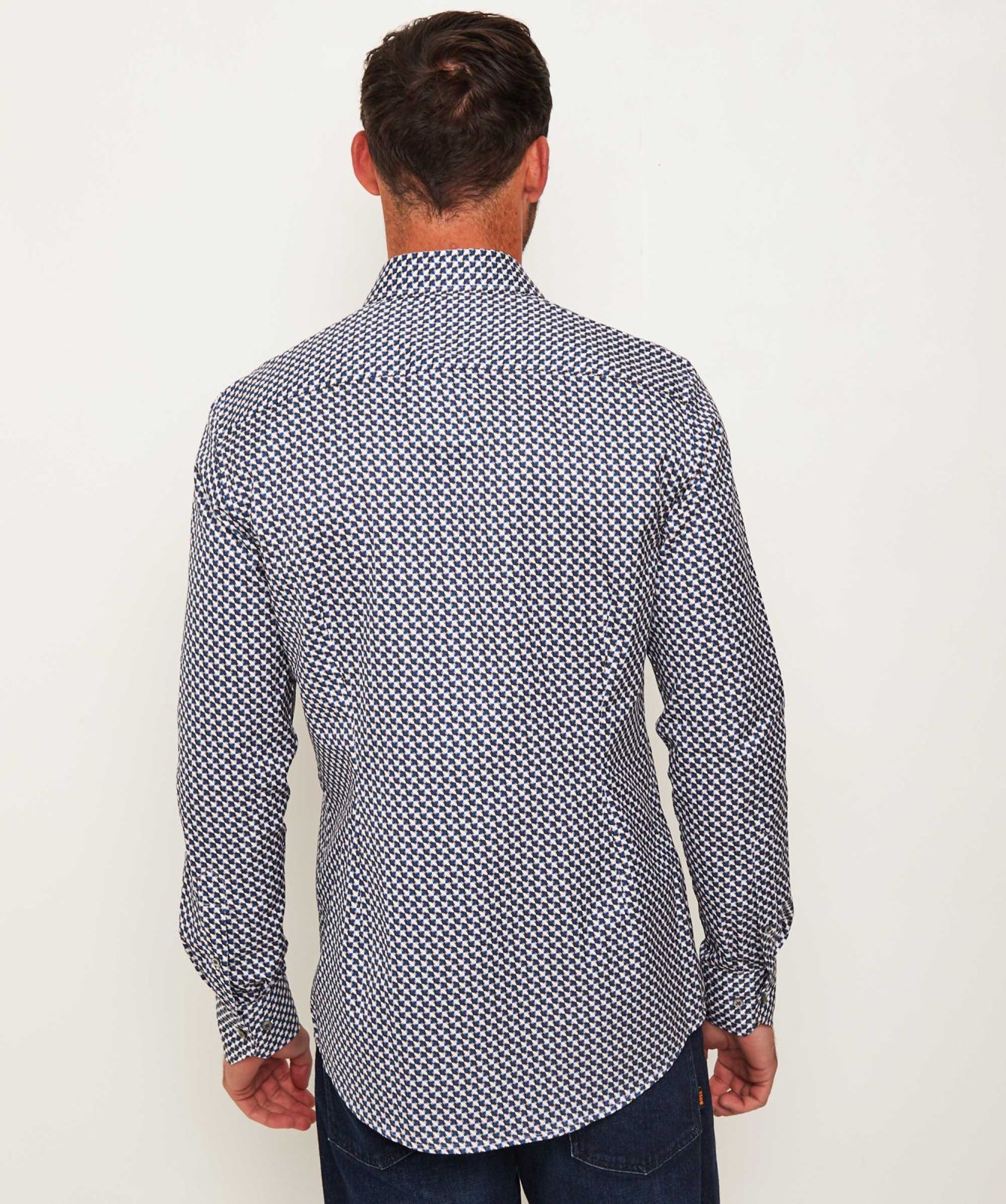 Stenstroms Slimline Geometric Shirt | Jules B