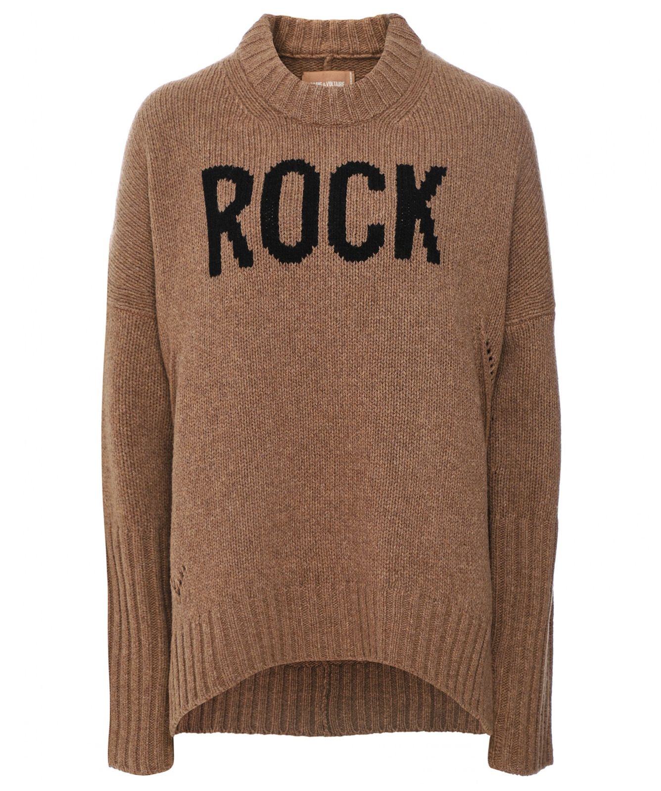 Zadig & Voltaire Brown Malta Wool Sweater | Jules B