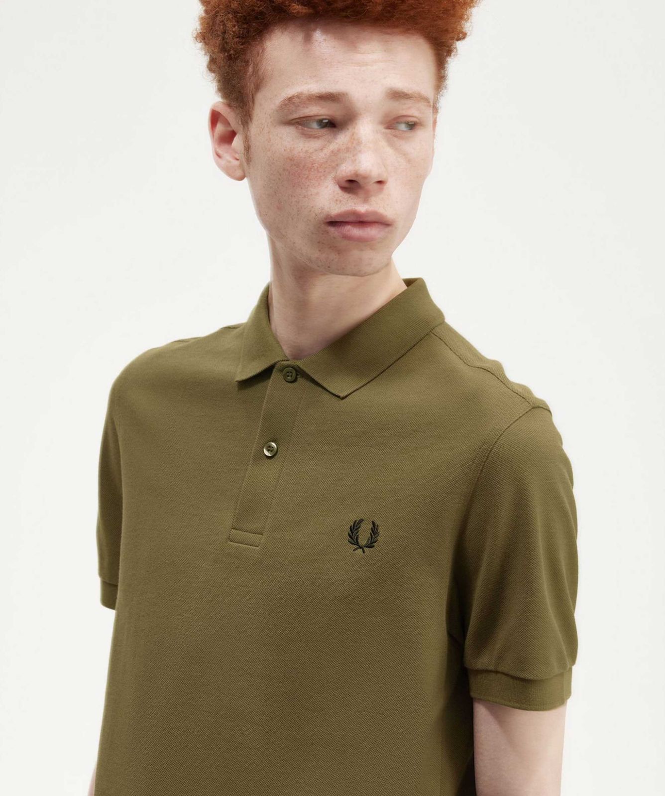 Fred Perry Uniform Green M6000 Q55 Polo Shirt | Jules B