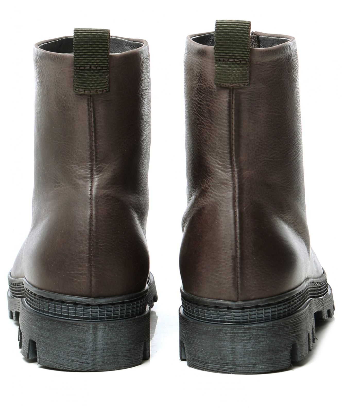 Lofina Gasoline Zip Leather Boots | Jules B
