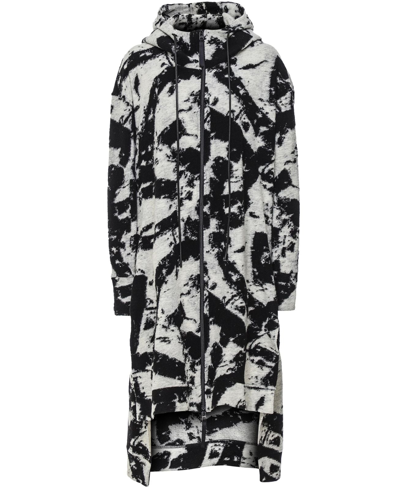 NU London Patterned Longline Fleece Jacket | Jules B