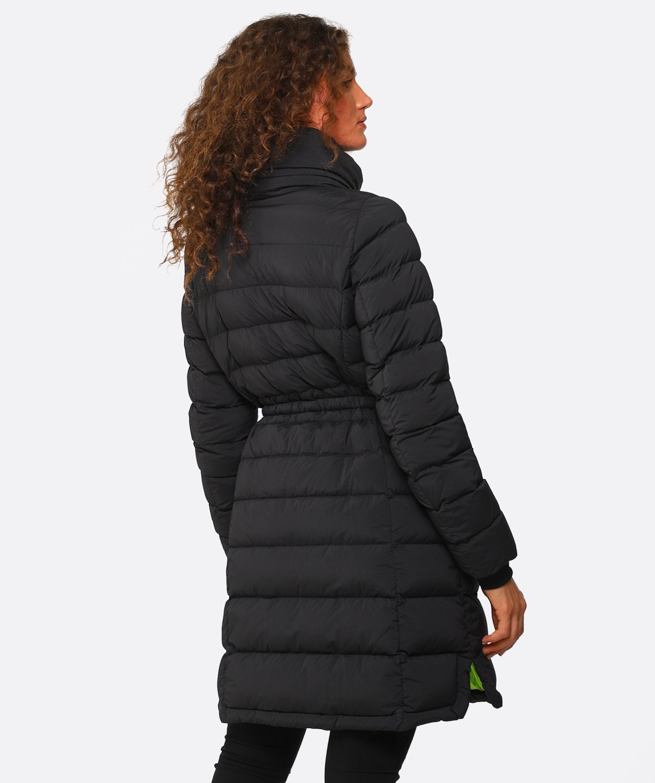 Creenstone Black Down Parka Puffer Coat | Jules B
