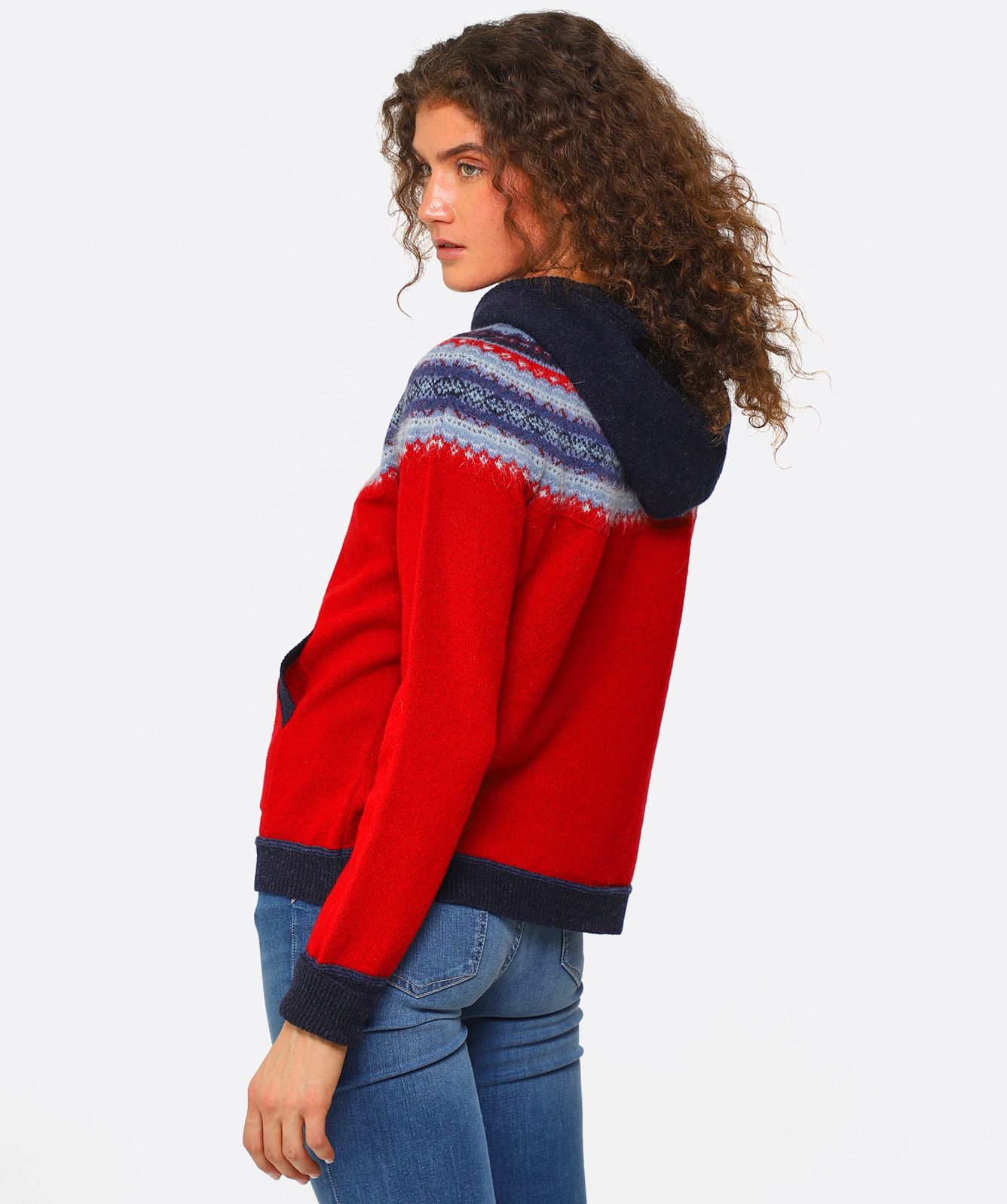 ERIBÉ Alpine Wool Hooded Sweater | Jules B
